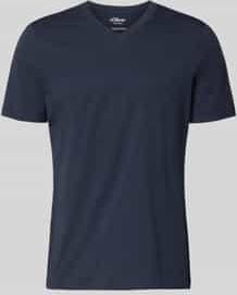 s.Oliver Red Label Regular Fit T-Shirt aus reiner Baumwolle