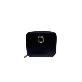 Cartier Pre-owned Panther Vintage Patent Leather Card Holder - Femme - Pre-owned - Noir - Taille: ONE Size