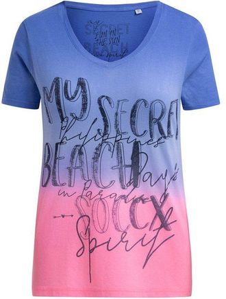 soccx V-Shirt aus Baumwolle