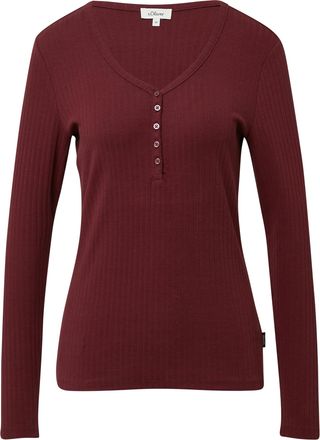 s.Oliver Damen T-Shirt Langarm 2170091 Red 40