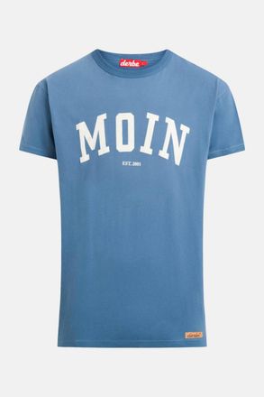 Derbe Derbe Moin Herren T-Shirt Bijou Blue Blau