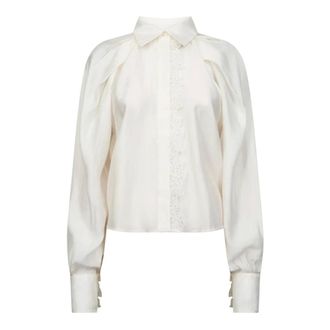 Copenhagen Muse Molly Blouse - Femme - Blouses et Chemises - Blanc - Taille: 36 FR