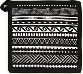 Excelsa Etnico Topflappen, 20 x 20 cm, Futter 100% Baumwolle, Füllung aus Polyester