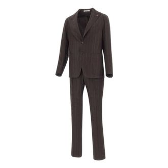 Tagliatore Homme, Costumes, Brun, Taille: XL Costume &agrave; rayures