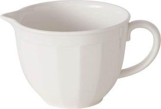 Boltze R&uuml;hrsch&uuml;ssel BLANC wei&szlig; aus New Bone Keramik 2000ml Geschirr Landhausstil