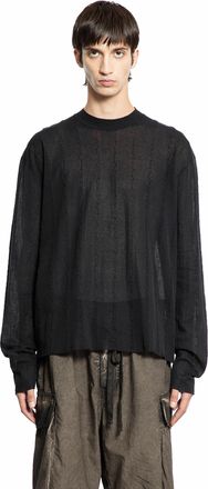 Uma Wang Check Jacquard sweater
