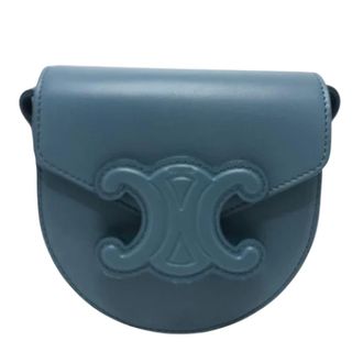 Celine Pre-owned Cuir sacs-celine - Femme - Pre-owned - Bleu - Taille: ONE Size