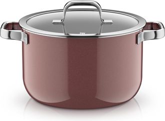 WMF Fusiontec Mineral Pro, Kochtopf mit Deckel 24 cm, langlebiges, kratzfestes Material, Topf Induktion, f&uuml;r alle Herdarten geeignet, Made in Germany, Ros