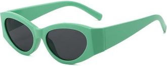 Generic Lunettes De Soleil Dext&eacute;rieur &Agrave; Petite Monture For Hommes Et Femmes, For Les Vacances, La Conduite, Le Sport(Green)