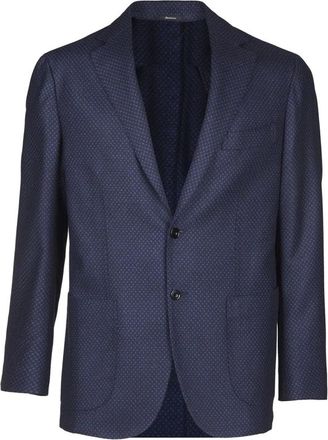 Sartorio Napoli Homme, Vestes, Bleu, Taille: XL Blazer