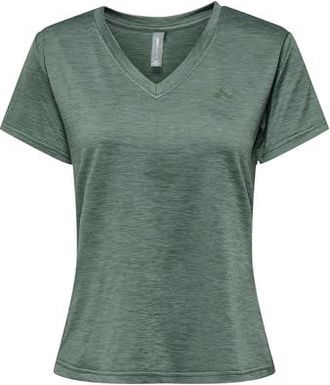Only Onpcore Life VN SS Reg Tee Noos, Vert Canard, XS Femmes