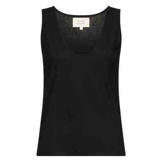 Loulou Studio Damen, Oberteile, Schwarzk, LGr&ouml;&szlig;e