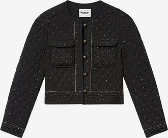 Isabel Marant Veste Vania - Femme - Noir - Taille 34 - Marant &Eacute;toile
