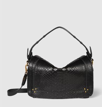 Jerome Dreyfuss Sac Pepito M Python Noir