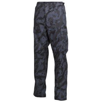 MFH Herren US BDU Kampfhose Night Camo Größe XXL