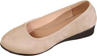 Generic Mocassins pour femme - &Eacute;l&eacute;gantes - Style m&eacute;di&eacute;val - Confortables - Doux et l&eacute;gers - Avec semelle int&eacute;rieure confortable - Chaussures de danse sportive