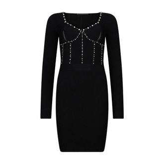 Liu Jo Femme, Robes, Noir, Taille: 40 FR LIU JO Black Robes