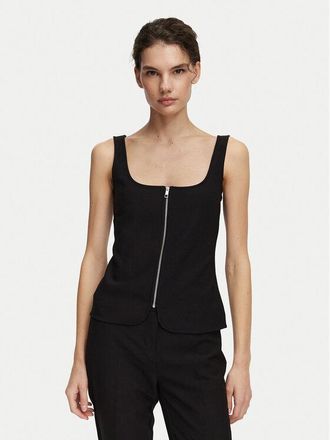 Calvin Klein Top LV044G235G Schwarz Regular Fit