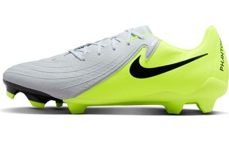 Nike Nike Herren Phantom Gx II Academy Fg/Mg Laufschuh, Metallic Silver/Black-Volt, 42.5 EU