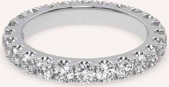 VEYNOU Veynou Ring Memory Aus 18 Karat Wei&szlig;gold Mit 1,68ct. Lab-Grown Diamanten silber