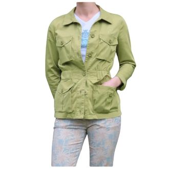 Aeronautica Vests - - Jackets - Damen - Gr&uuml;n - 2XS