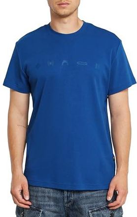 G-Star G-Star Homme T-Shirt Small Symbols, Bleu (pilot D25974-C812-1235), M