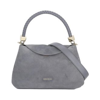 Coccinelle Sac port&eacute; &eacute;paule Tiggy en daim - Femme - Sacs - Gris - Taille: ONE Size