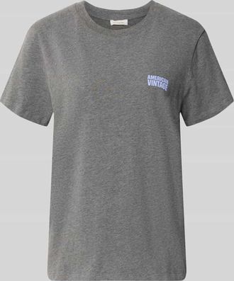 American Vintage Regular Fit T-Shirt aus reiner Baumwolle Modell BOW
