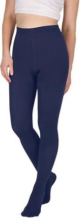 Sesto Senso Collants Femme Bleu Opaque Lisse Microfibre 80 DEN Bleu Marine 2 XS-S Marine