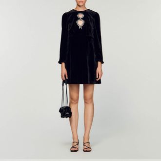 Sandro Kurzes Paillettenkleid