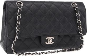 Chanel Sac bandouli&egrave;re vintage Pre-owned - Femme - Pre-owned - Noir - Taille: ONE Size