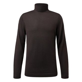 Drykorn Drykorn 420002 Joey Rollkragenpullover Feinstrick schoko braun 1116 - - Knitwear - Herren - Braun - 2XL