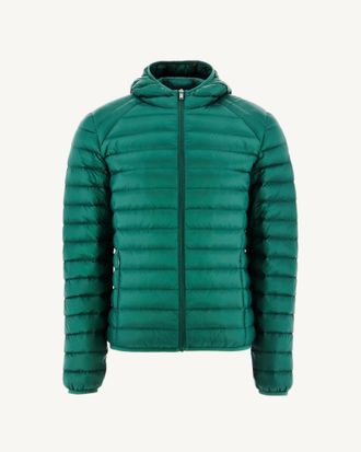 Jott Doudoune l&eacute;g&egrave;re &agrave; capuche Vert fonc&eacute; Nico - Taille 3XL