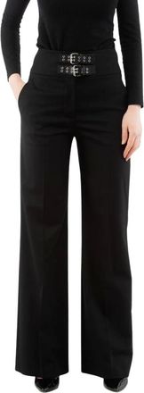 Moschino Femme, Pantalons, Noir, Taille: 36 FR Pantalons