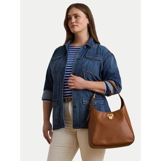 Lauren Ralph Lauren Handtasche LAUREN RALPH LAUREN Large Tanner Shoulder Bag 431956790001 Braun