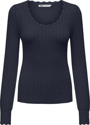 Only Onlmeddi Ls U-Neck Cc KNT