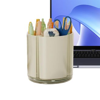 Generico Stiftehalter f&uuml;r den Schreibtisch | Aufbewahrung mit mehreren F&auml;chern - flexibler Stifthalter mit Aufbewahrung f&uuml;r B&uuml;ro | Organisation von Schreibuten