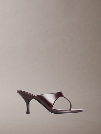Calvin Klein Elisa - Sandales en cuir &agrave; talons bobine