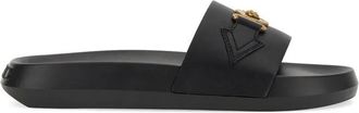 Versace Loafer - Slide Sandal - Gr. 39 (EU) - in Schwarz - für Damen