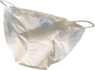 Generic Culotte sans Couture Femme Culotte Femme sans Couture Culotte Femme De Classique T-String Taille Basse &Eacute;lastique Unie Ultra Fine Seamless Ventre Plat 