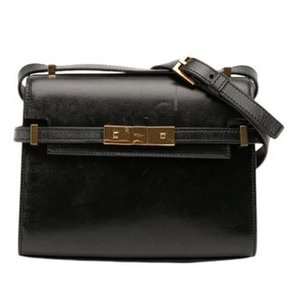 Saint Laurent Pre-owned Manhattan Schultertasche - - Pre-owned - Damen - Schwarzk - ONE SIZE