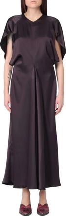 Liviana Conti Femme, Robes, Brun, Taille: 40 FR Liviana Conti Robes Brown