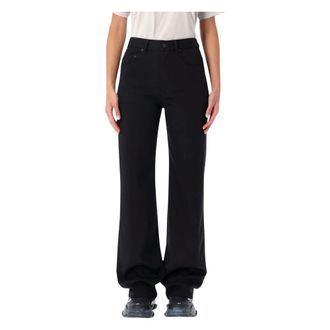 Balenciaga Straight Fit Tailored Pants - - Trousers - Damen - Schwarzk - XS