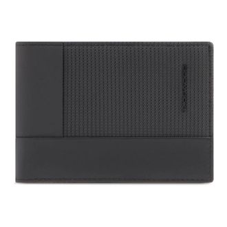 Piquadro Geldb&ouml;rse mit 7 Kartenf&auml;chern und RFID-Schutz - - Accessories - Herren - Schwarzk - ONE SIZE