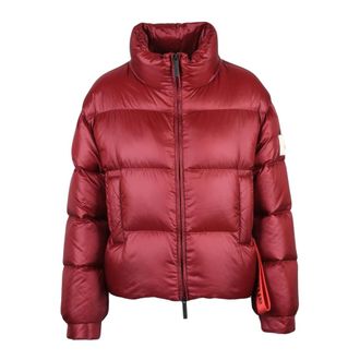 Afterlabel Turku Daunenjacke - - Jackets - Damen - Rot - XL