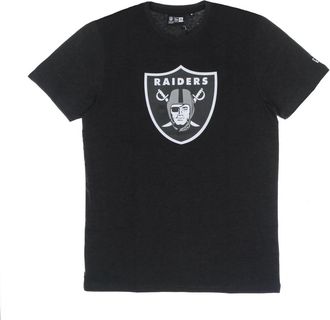 New Era NFL Outline Logo Tee Las Vegas Raiders - - Tops - Herren - Schwarzk - M