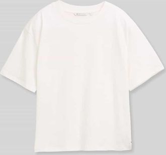 Tom Tailor Denim Relaxed Fit T-Shirt aus reiner Baumwolle