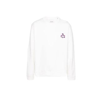 Isabel Marant Mikoe Sweatshirt - - Sweatshirts & Hoodies - Herren - Wei&szlig; - L