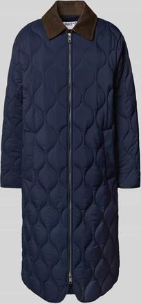 Jake*s Casual Steppmantel mit Zweiwege-Reißverschluss und Eingrifftaschen