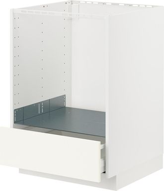 IKEA METOD / MAXIMERA Unterschrank für Ofen mit Schubl